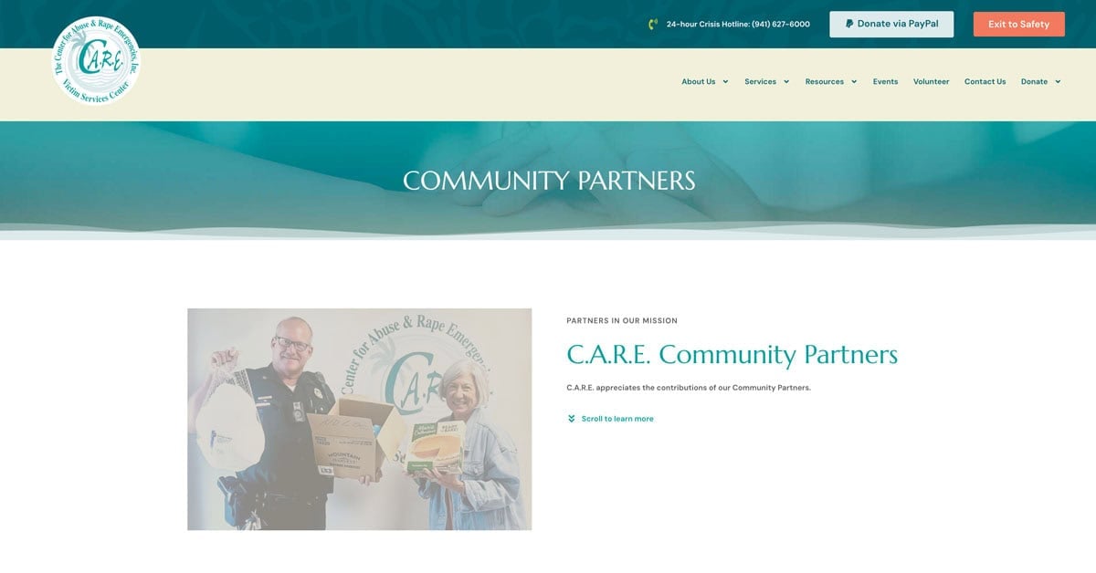 Partners in our mission - C.A.R.E. Community Partners